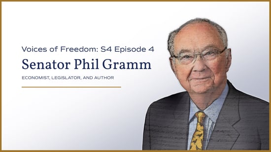 S4, Episode 4: An Interview with Senator Phil Gramm