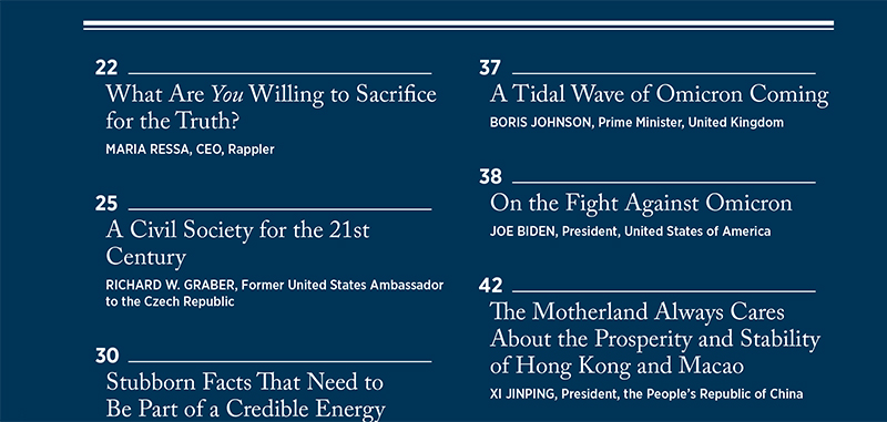 Rick Graber published in Vital Speeches of the Day